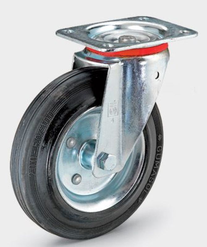 Transporthjul | Drejehjul | Stålfælg | Fri Fragt | Gerdmans