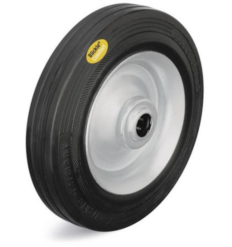 Transporthjul Med Stålfælg | Rulleleje | øxb 140X38 | Gerdmans