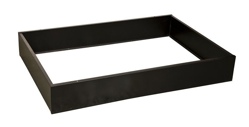 Sokkel til Tegningsskab Kartoft, sort, A1 | BxDxH 945x645x140 mm | Gerdmans