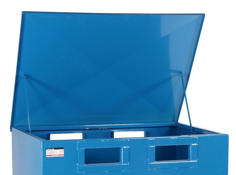 Lokk til bunntømmende container Arele, 1800 liter | Gerdmans