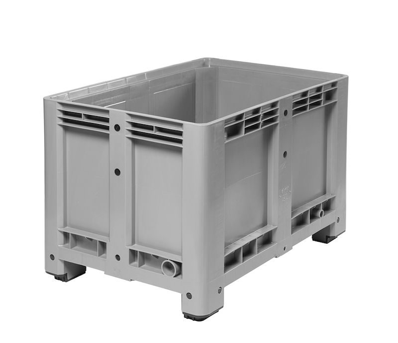 Plastcontainer Burgha, med fødder, 330 liter | Gerdmans
