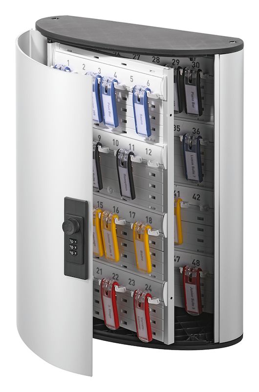 Nøgleskab Key Box 48 kroge, 400x300x120 mm, med kodelås | Gerdmans