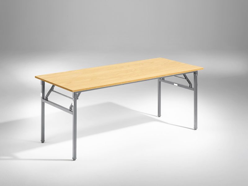 Fällbord Starko, 1800x800 mm, ek/silver | Gerdmans