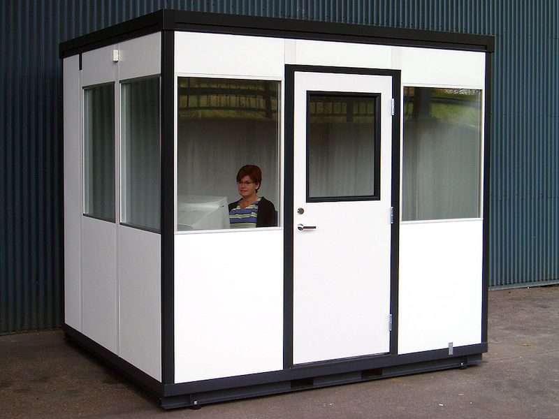 Kontormodul Harlan, 8,8 m2, færdigmonteret | Gerdmans