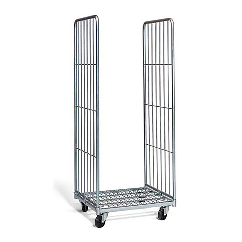 Rullcontainer med 2 till 3 väggar, klarar 400 kg vikt | Gerdmans