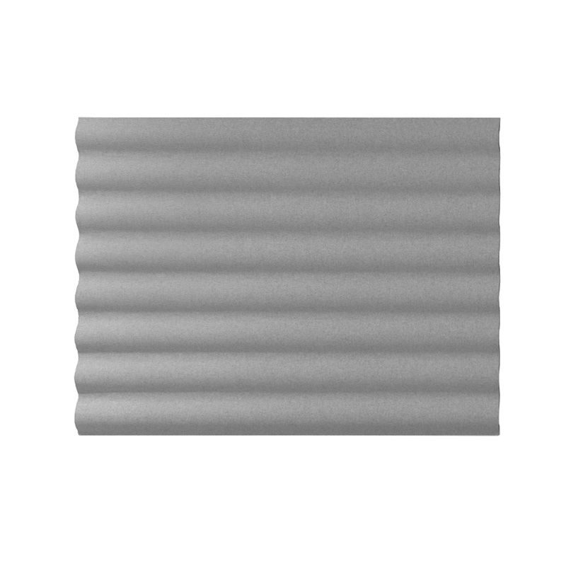 Väggabsorbent Scala, horisontell, LxBxD 2300x1207x60 mm, ljusgrå | Gerdmans