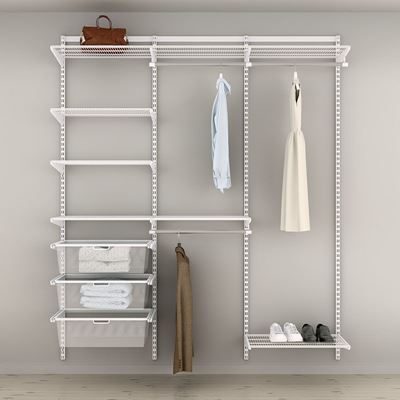 Hyllesystem ELFA, gang 5, B1862xH2140xD450 mm | Gerdmans