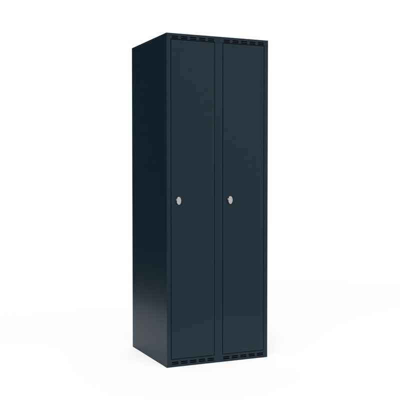 Omklædningsskab Fydor SMG, BxDxH 600x550x1752 mm, 2 låger i 2 skabe ...