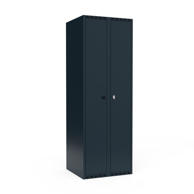 Klesskap Fydor SMC med pardører, 1 plass 300+300 mm, rett tak ...