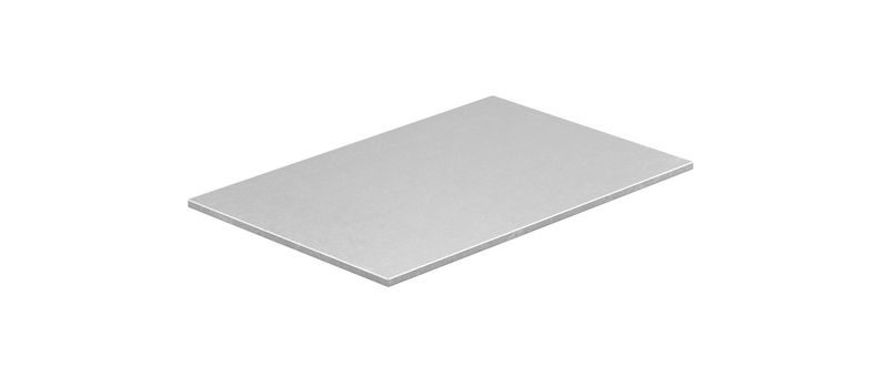 Hylle til hyllevogn Abbe, sinkplate, lastekapasitet 50 kg, LxB 1010 x ...