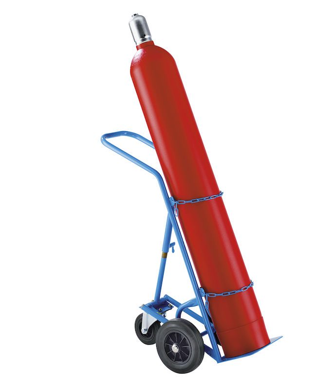 Gassflasketralle Ergo, for gassflaske inntil Ø 285 mm, høyde inntil 1,2 ...