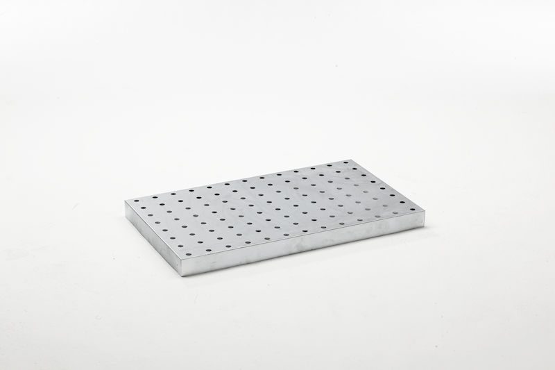 Perforert plate Evert, galvanisert, for LxBxH 1000 x 600 x 70 mm | Gerdmans