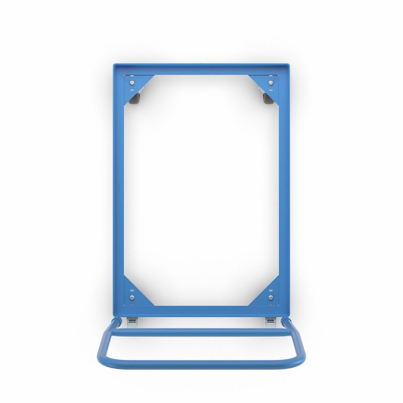 Backvagn med skjutbygel Lydia, ram LxB 830 x 580 mm, för trådkorgar ...