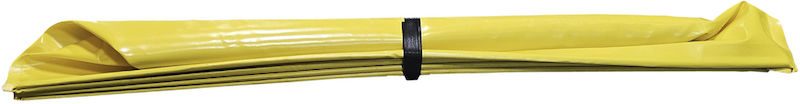 Spildbakke Emmett, af PVC, gul farve, opsamlingsvolumen 172 l | Gerdmans