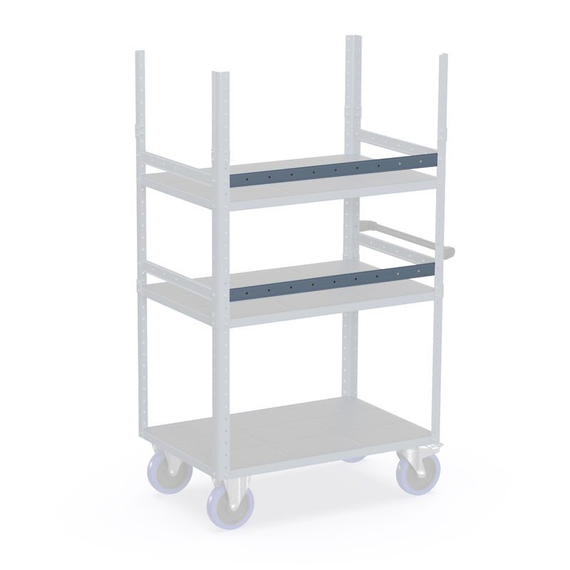 Stopplist till hyllvagn och rullvagn CustomLine, för rull- och hyllvagn ...