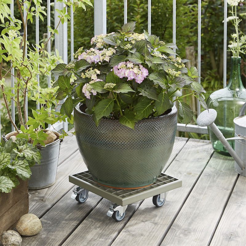 Blomvagn Industri Wagner, lastkapacitet 200 kg, LxB 290 x 290 mm, grå ...