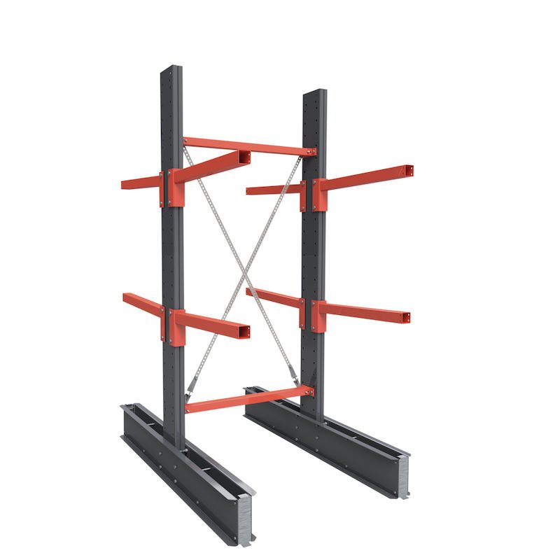 Grenreoler Igor, dobbeltsidig, HxB 3000 x 1000 mm, avstand 1500 mm ...