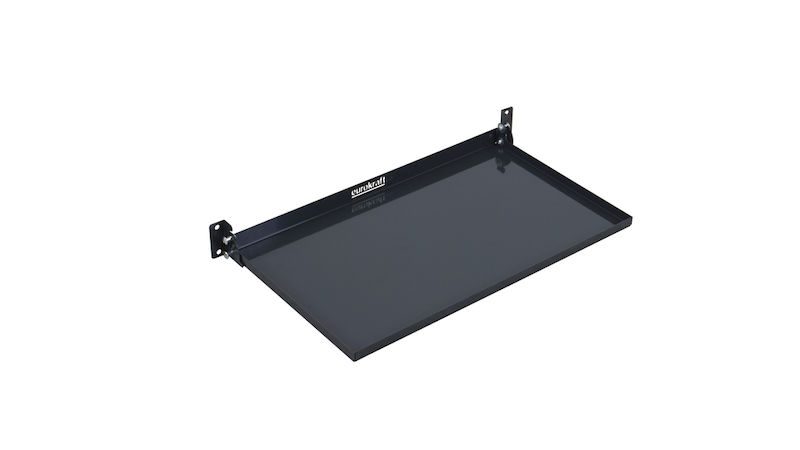 Fällbar hyllplan CustomLine, för rull- och hyllvagn, antracitgrå RAL ...