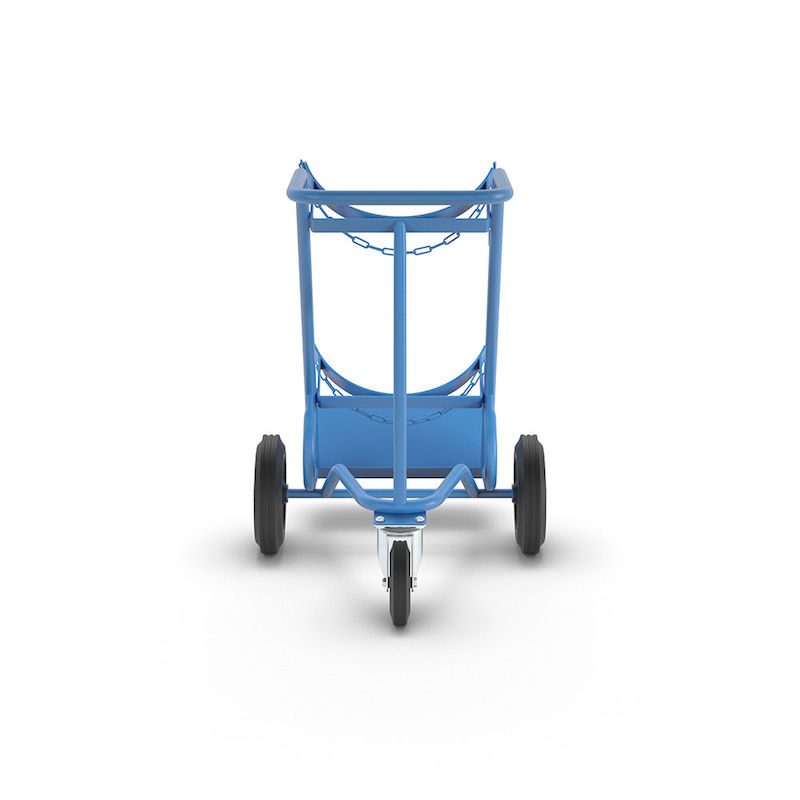 Gasflaskevogn Ergo, til 1 gasflaske med en diameter op til 380 mm, med ...