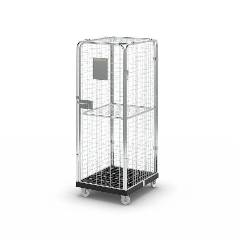 Rullcontainer med gallerväggar Jessica | Gerdmans